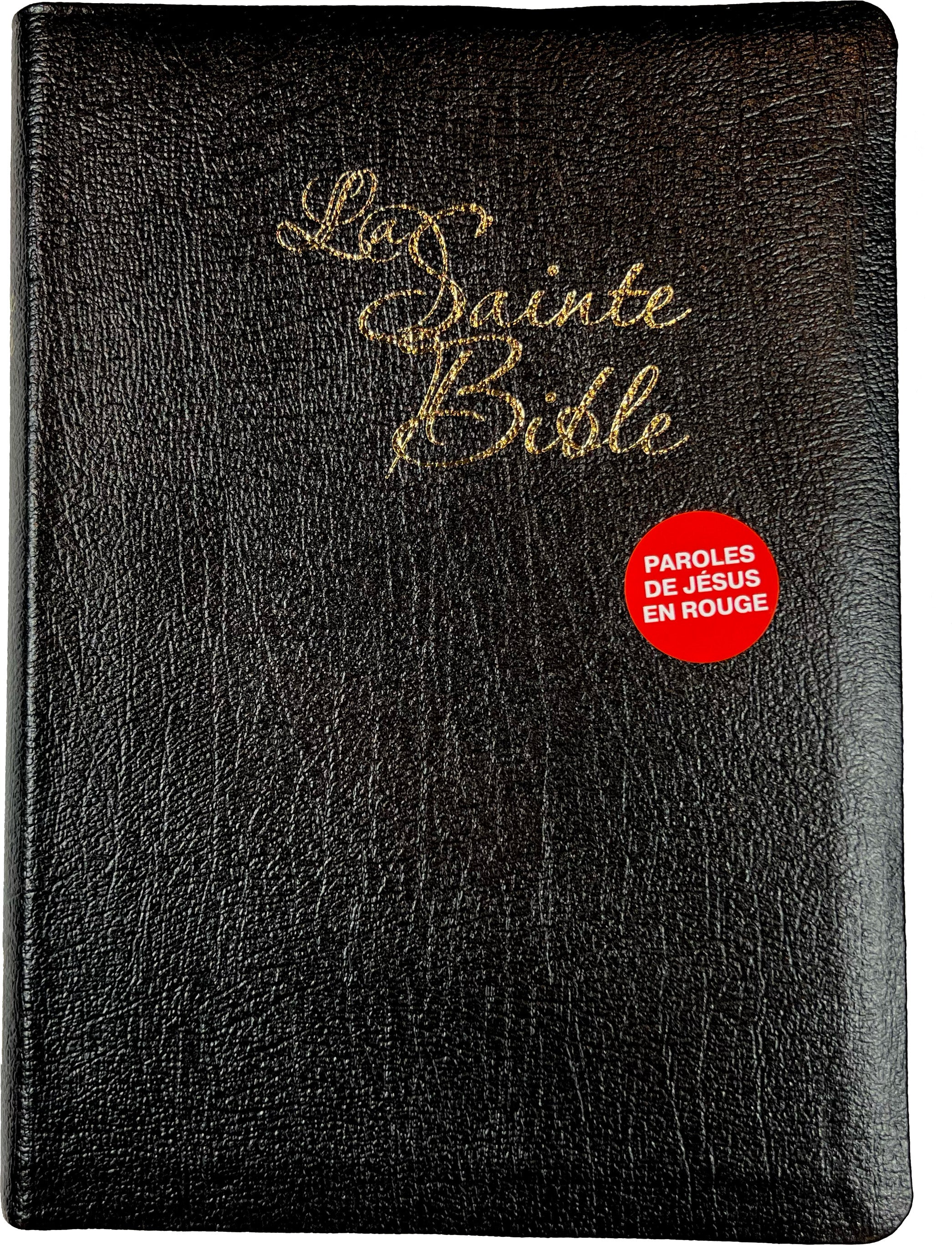 La Sainte Bible - Louis Segond 1910 (Gros Caractères, Paroles de Jésus ...